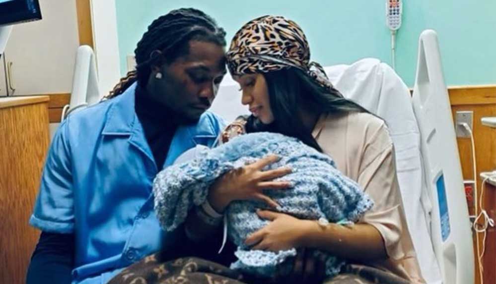 Dünyaca ünlü rapçi Cardi B. ikinci kez anne oldu