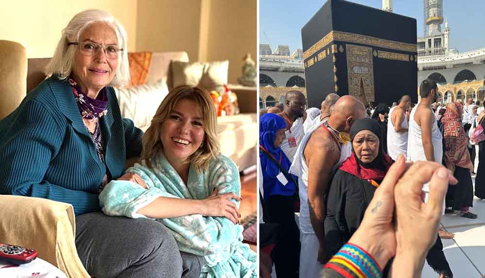 Gülben Ergen, “Verdiğim sözü tuttum” diyerek annesiyle umreye gitti ... Gülben Ergen, “Verdiğim sözü tuttum” diyerek annesiyle umreye gitti ...