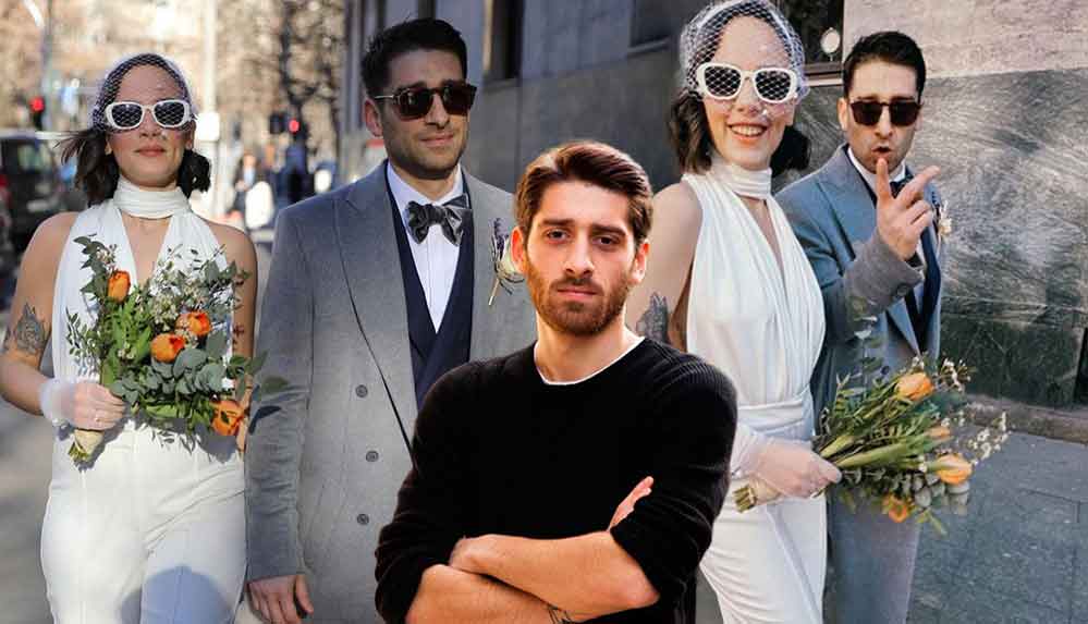 Oyuncu Bora Akkaş ve Oben Alkan Milano'da evlendi