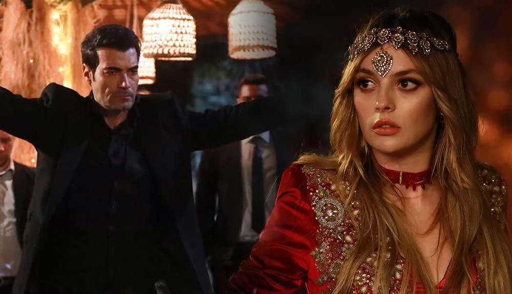 Melis Sezen ve Murat Ünalmış'ın başrolünde olduğu 'Gülcemal' dizisinin ...